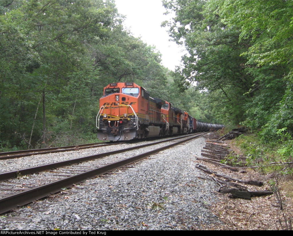 BNSF 1065, BNSF 5051, BNSF 7057 & MEC 603